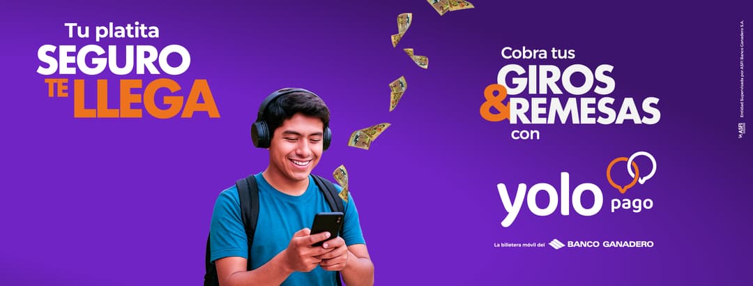 YOLO pago | Banco Ganadero S.A.